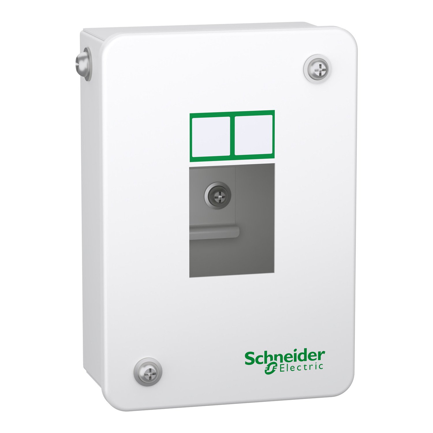 A9HMES02 - Acti 9 Metal Enclosures, Single Door, 2 Modules | Schneider ...