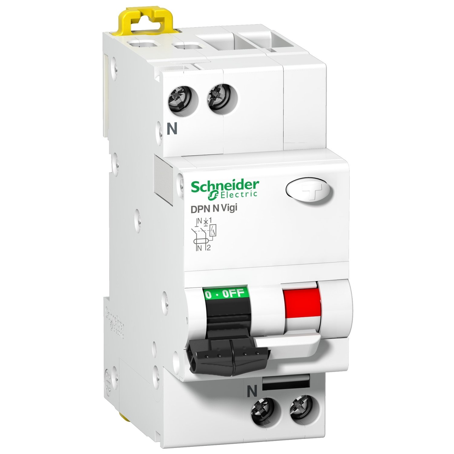 A9N19665 | Acti 9 - earth leakage circuit breaker - DPN N Vigi - 1P + N - 16A - 30mA - Schneider ...