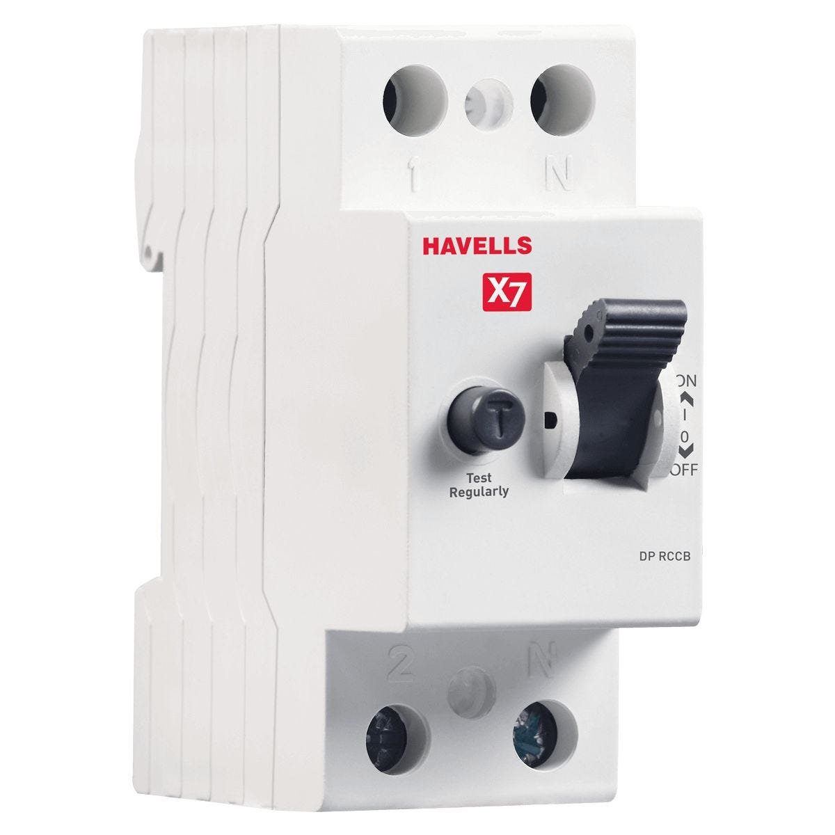 Havells X7 RCCB DP 25A - Double Pole Residual Current Circuit Breaker
