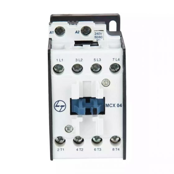 MCX Contactor 40A 4P 415V AC AC-1 110V AC Coil 50/60 Hz | L&T ...