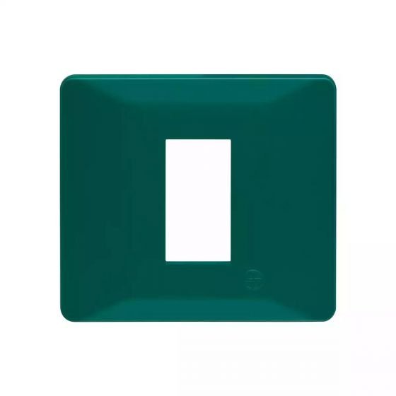 entice 1 module plate- Bottle Green | L&T - myelectric.in
