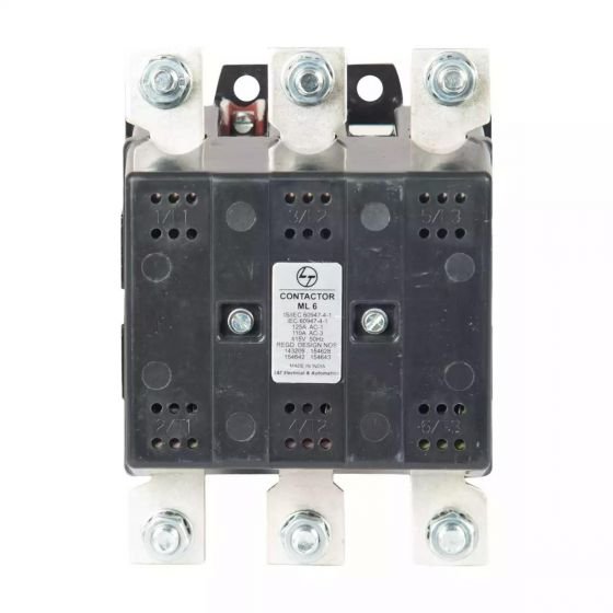 ML Contactor 110A 3P 415V AC In Built 2NO+2NC AC-3 220V AC Coil 50 Hz ...