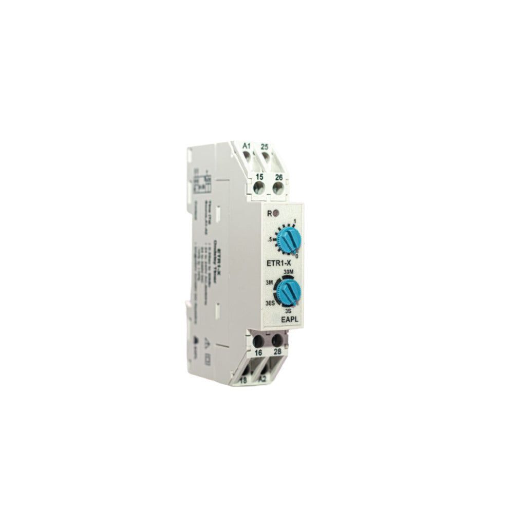 EAPL ETR-S Star Delta Timer Relay, TD-100mS