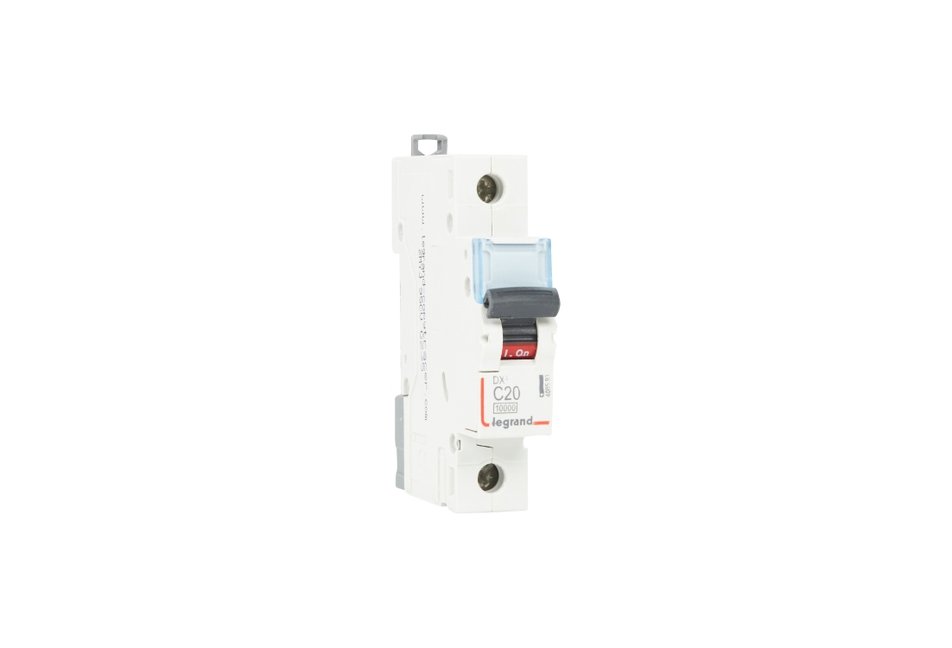 DX3 1 Pole C20A AC MCB 408593 | Legrand - myelectric.in